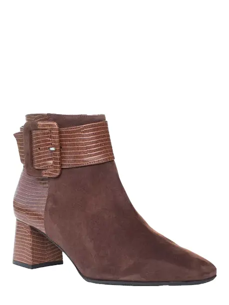 Ron White Lana Weatherproof Buckle Bootie - Chocolate