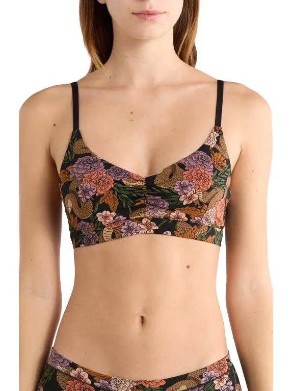 MEUNDIES Feelfree Bra - Garden Snake