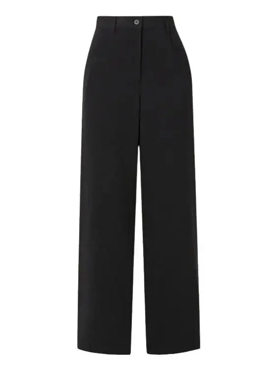 Matteau - Matteau + Net Sustain Wool-blend Crepe Straight-leg Trousers