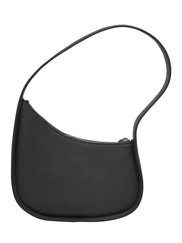 THE ROW Half Moon Shoulder Bag - Black