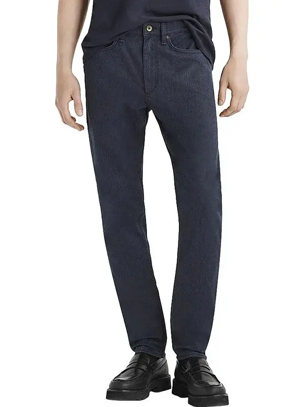 Rag & Bone Fit 2 Brushed Twill Skinny Jeans - Navy
