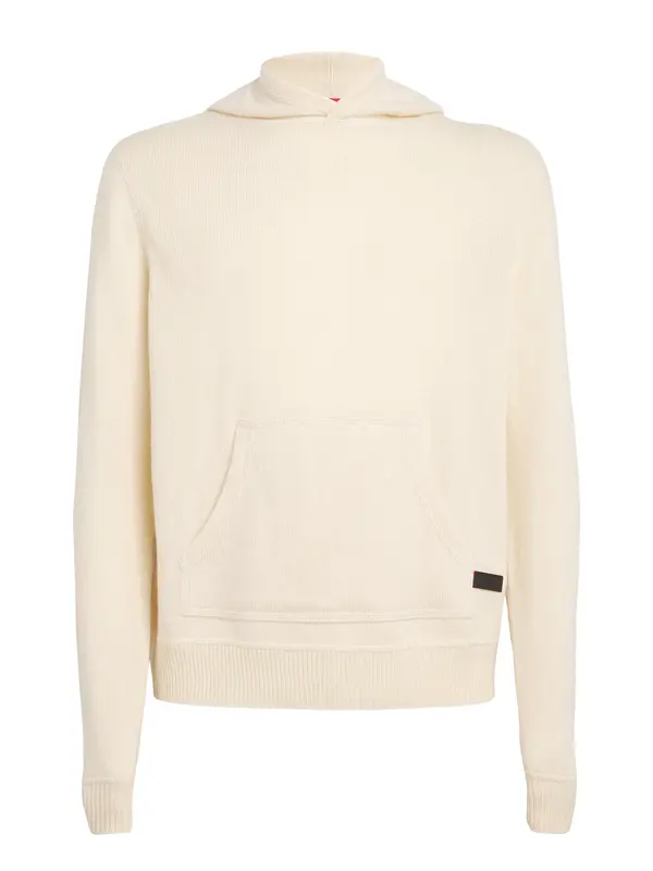 Isaia Cashmere Hoodie - Beige