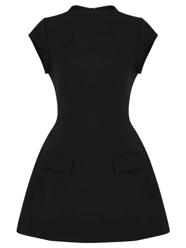 Oddmuse Ultimate Muse Stretch-crepe Mini Dress - Black