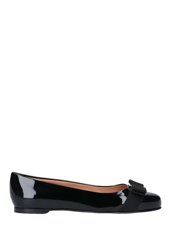 FERRAGAMO Ballerina Flats - Black