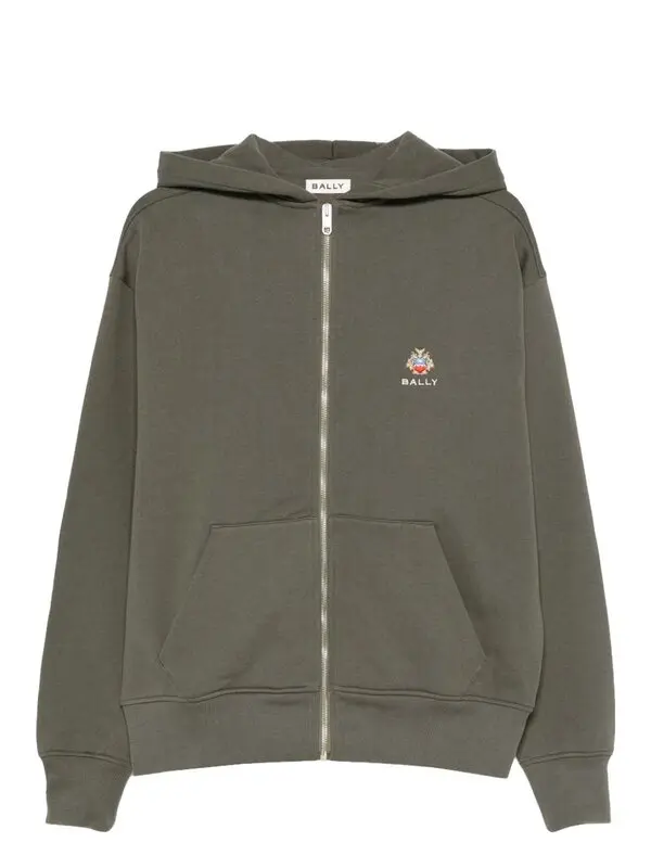 Bally Hooded Sweatshirt - Green