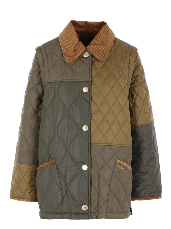 Barbour Patchwork Quilted Jacket - Fern