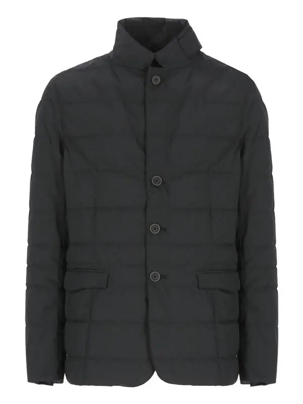 Herno Quilted Down Jacket - Blue