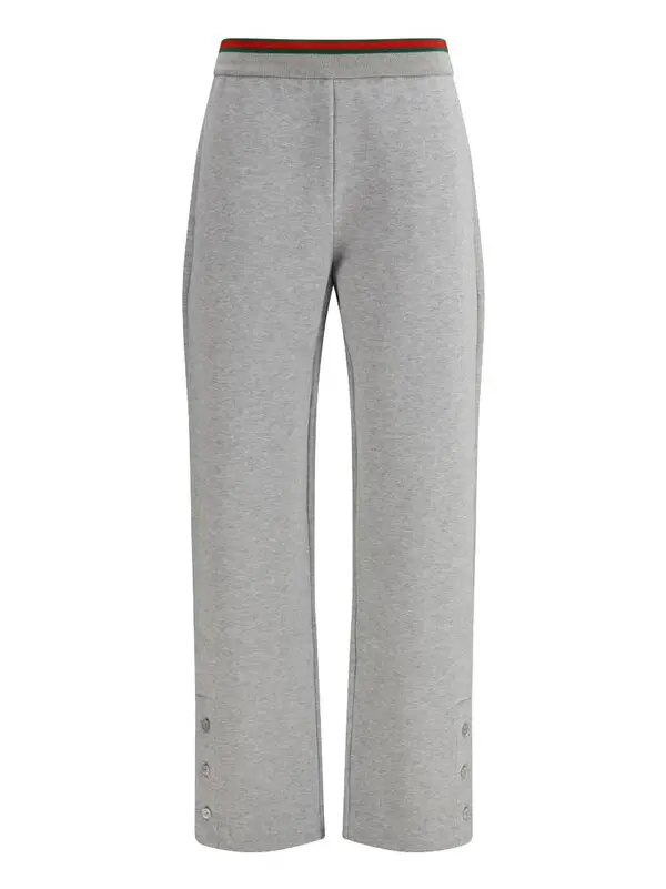 Gucci Cotton Jersey Leisure Pant - Grey