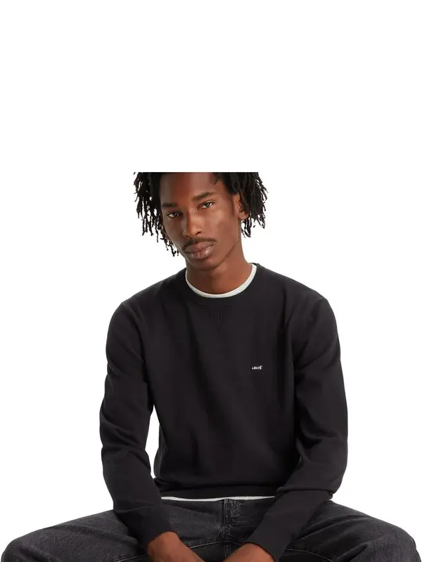 LEVI'S Housemark Logo Sweater - Meteorite