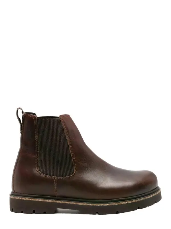 BIRKENSTOCK Highwood Leather Boots - Brown