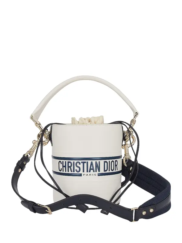 Dior Vibe Bucket Bag - White