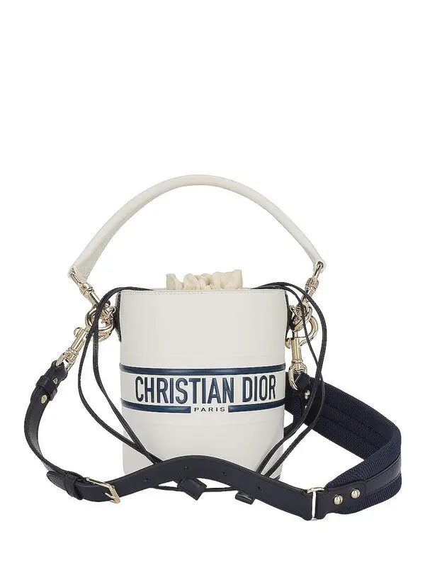 Dior Vibe Bucket Bag - White