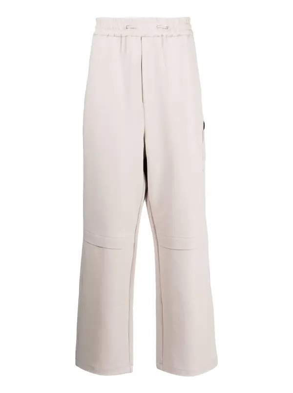 SONGZIO Panther Cotton Track Pants - Neutrals