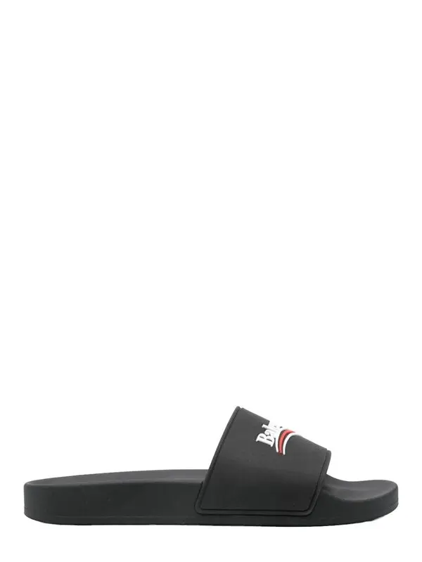 Balenciaga Political Campaign Slides - Black