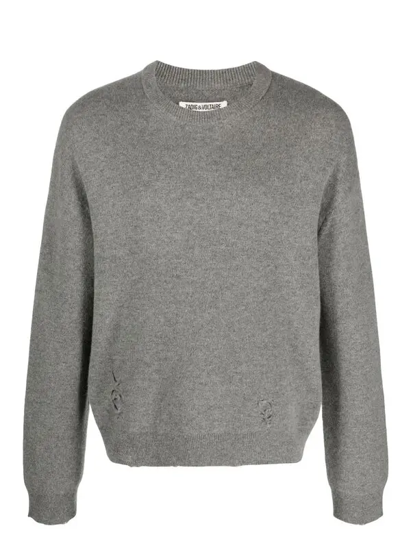Zadig&Voltaire Marko Wool Jumper - Grey