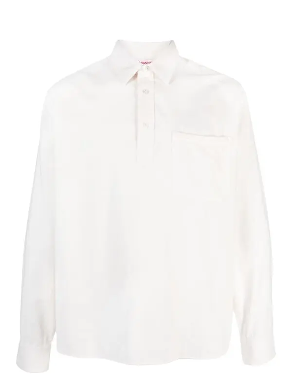 Orlebar Brown Long-sleeve Cotton Shirt - White