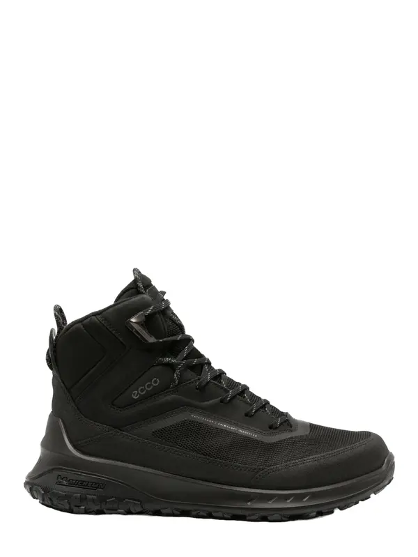Ecco Ult-trn Leather Insulated Boots - Black