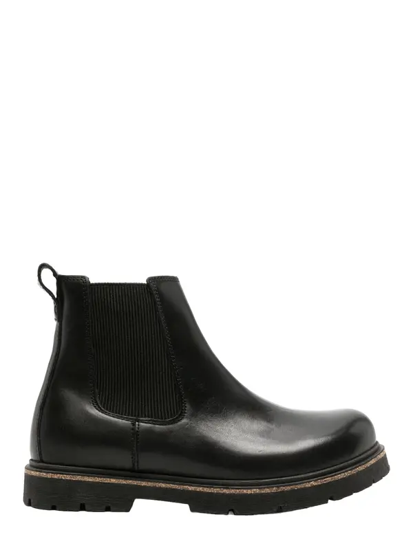 BIRKENSTOCK Highwood Leather Chelsea Boots - Black