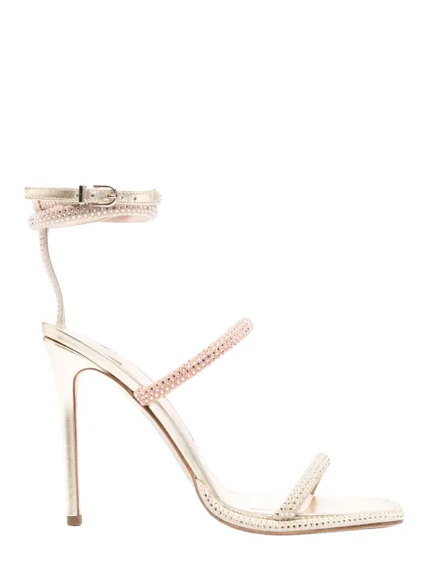 SOPHIA WEBSTER Callista 110mm Leather Sandals - Gold