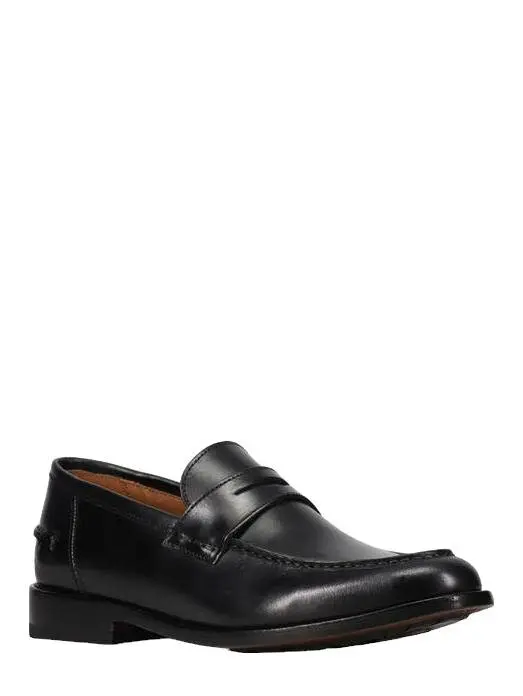 THE FRYE COMPANY Tyler Penny Loafer - Black