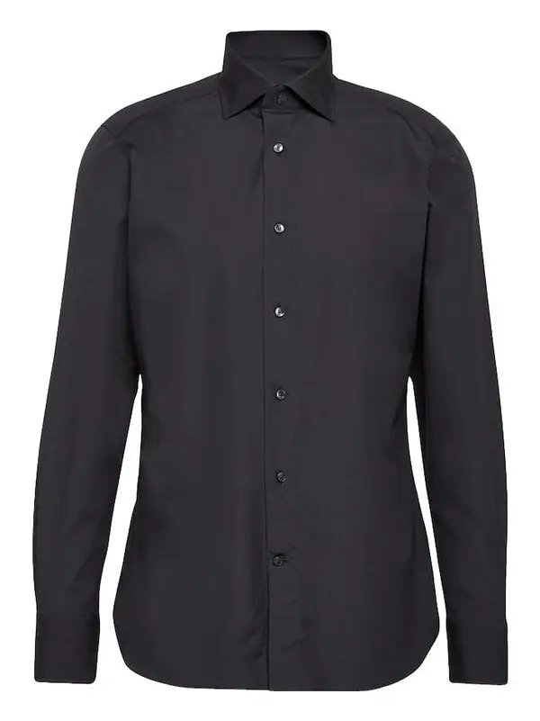 Zegna Cotton Shirt - Grey
