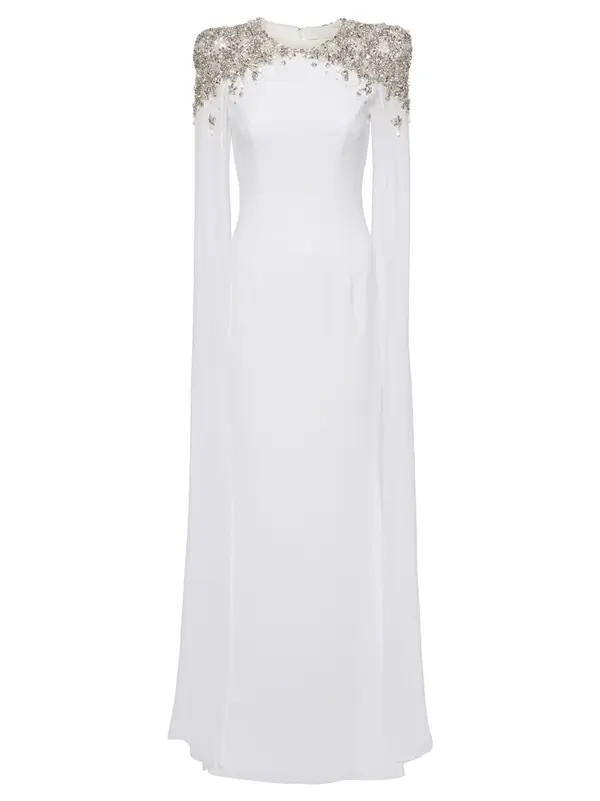 Jenny Packham Bridal Frida Embellished Gown - White