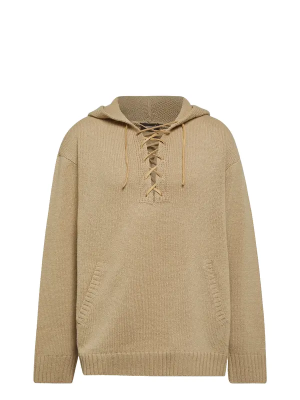 UNDERCOVERISM Wool Hoodie - Beige