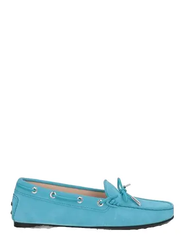 TOD'S Leather Loafers - Blue
