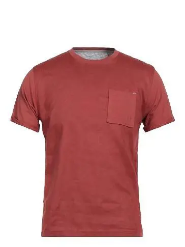 HAMAKI-HO T-shirt Brick Size Cotton, Linen - Red