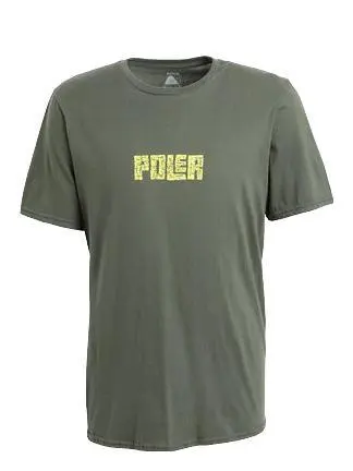 POLER Devils Canyon T-shirt T-shirt Size Cotton - Green