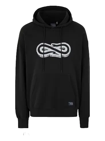 PROPAGANDA X YOOX Logo Hoodie - Black