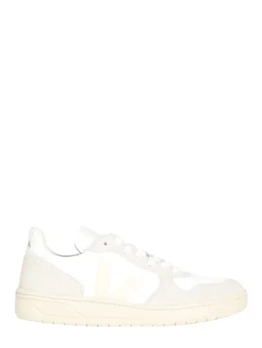 VEJA V- Leather Sneakers - White