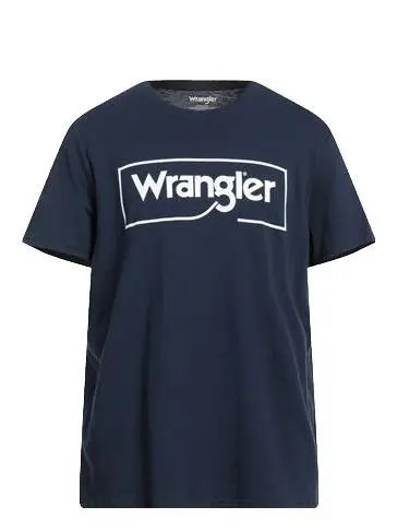 Wrangler T-shirt Size Organic Cotton - Navy Blue
