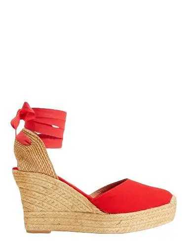 8 BY YOOX Espadrilles With Ankle Ties - Red