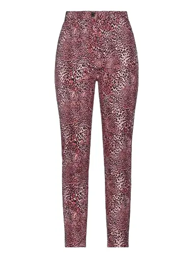 Elisabetta Franchi Tapered Leopard-print Pants - Pink