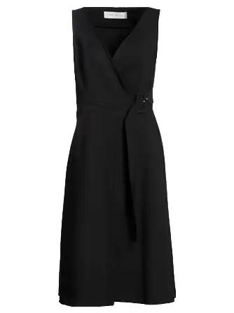 KATIA GIANNINI Midi Dress - Black