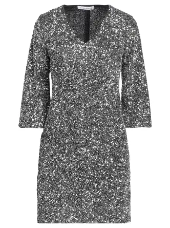CARACTÈRE Sequined Mini Dress - Silver