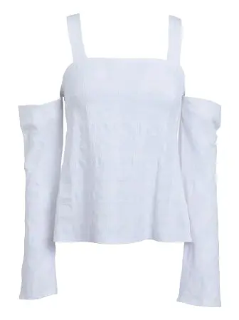 Topshop Woven Top - White