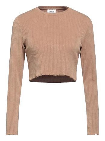 BERNA Viscose Blend Sweater - Camel