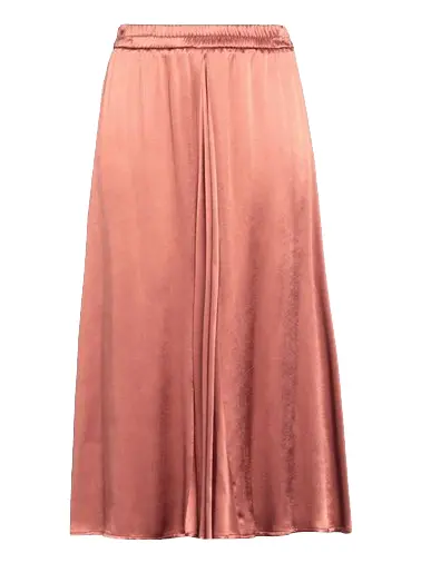 Alpha Studio Midi Flared Skirt - Rust