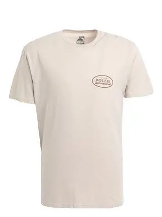POLER Brand Brand T-shirt T-shirt Size Cotton - Beige