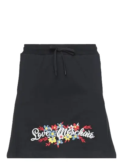 Moschino Flared Mini Skirt - Black