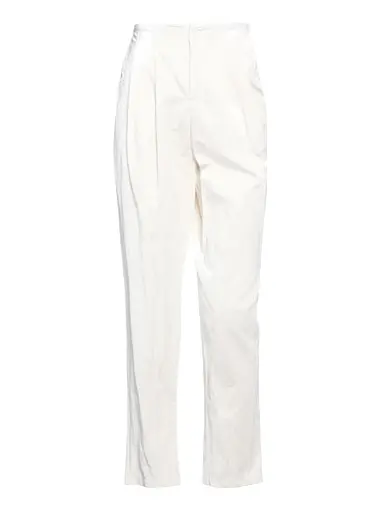 JIJIL Straight Leg Pants - White