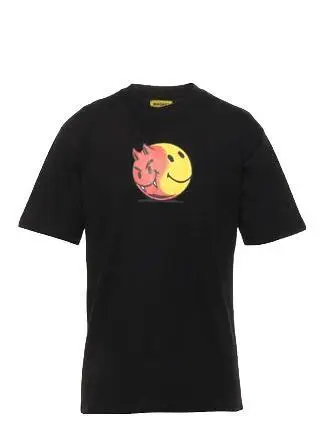 MARKET Smiley Good And Evil T-shirt T-shirt Size Cotton - Black