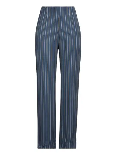 Belstaff Striped High-waisted Pants - Blue