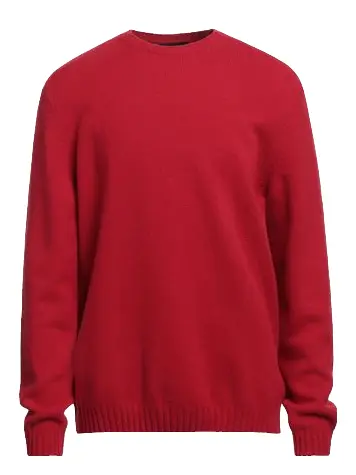 LIU •JO MAN Wool Crewneck Sweater - Red