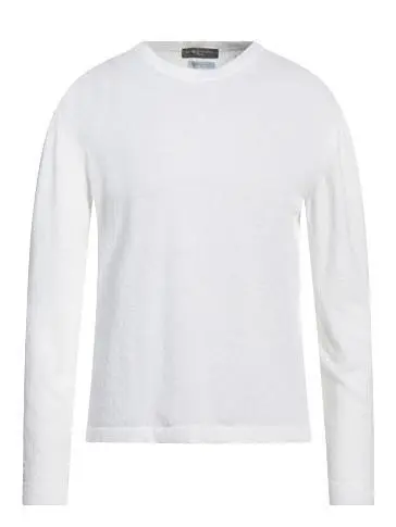 DANIELE FIESOLI Sweater In Organic Cotton And Recycled Polyamide - White