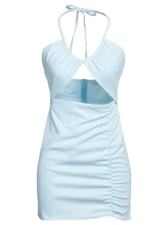 VICOLO Mini Bodycon Dress - Blue