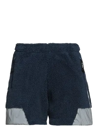 Adidas Originals By Alexander Wang Sherpa Fleece Bermuda Shorts - Navy
