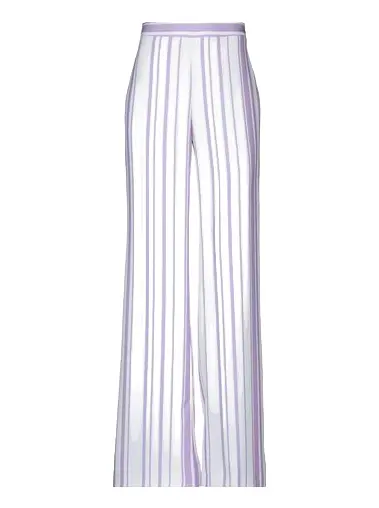 TWENTY EASY BY KAOS Striped Wide Leg Pants - Purple